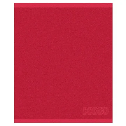 DDDDD Keukendoek Logo Rood - 6 stuks - Textieltopper.eu